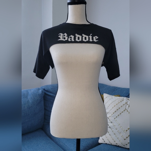 Tops | Fashion Nova Black Baddie Top | Poshmark